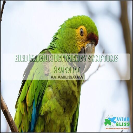 Bird Calcium Deficiency Symptoms Revealed