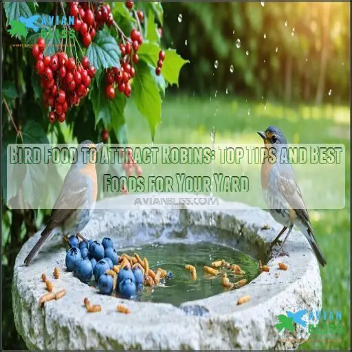 Bird Food to Attract Robins: Top Tips and Best Foods for Your Yard