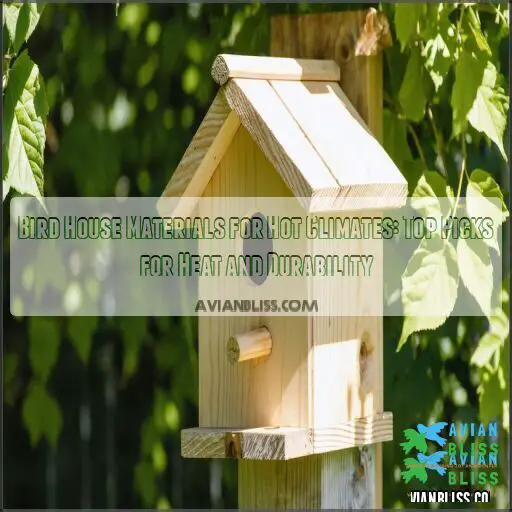 Bird House Materials for Hot Climates: Top Picks for Heat and Durability