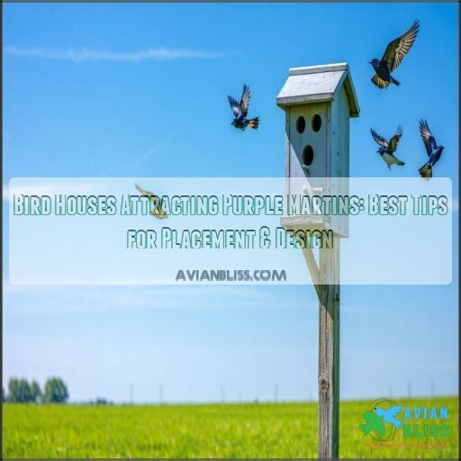 Bird Houses Attracting Purple Martins: Best Tips for Placement & Design