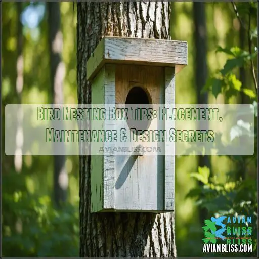 Bird Nesting Box Tips: Placement, Maintenance & Design Secrets