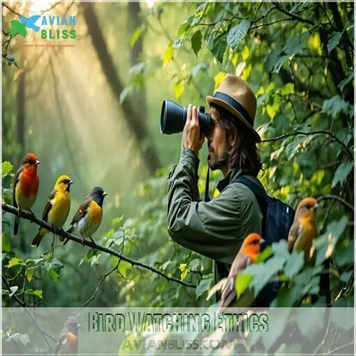 Responsible Bird Watching Guidelines: Ethical Tips for Bird Lovers