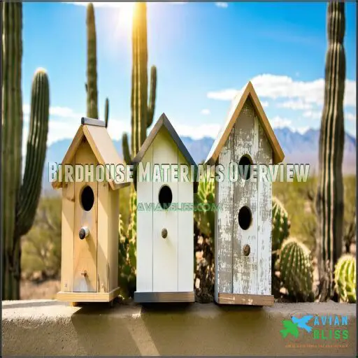 Bird House Materials for Hot Climates: Top Picks for Heat and Durability