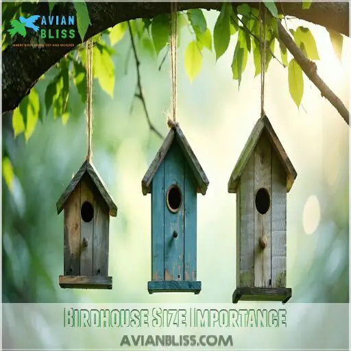 Choosing The Right Size Bird House: Tips for Happy Nesting Birds