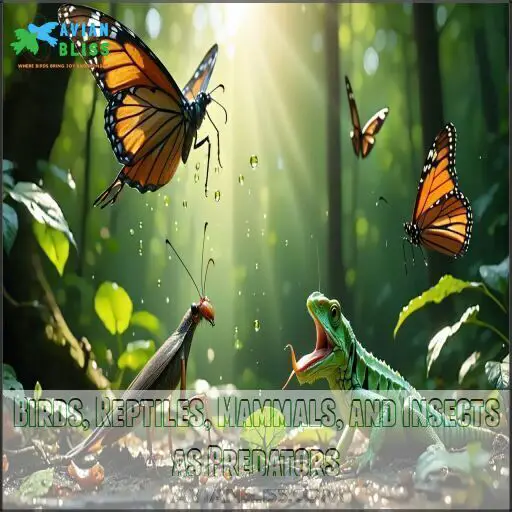 Do Birds Eat Butterflies? Toxic Species and Surprising Eaters