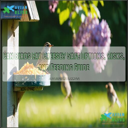 Can Birds Eat Cheese? Safe Options, Risks, and Feeding Guide