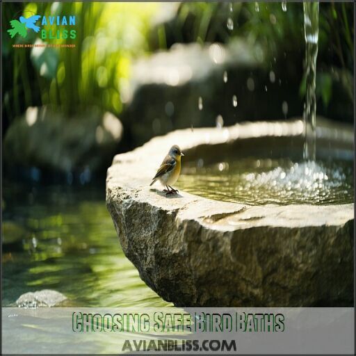 Safe Bird Bath for Wild Birds: 7 Crucial Features That Save Their Lives