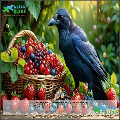 What Do Crows Eat? Foods They Love & How They Find Them!