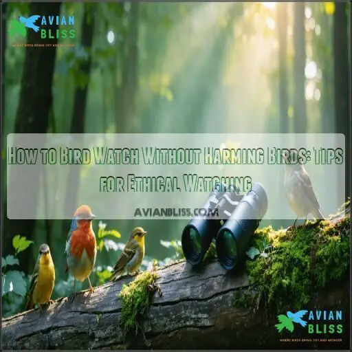 How to Bird Watch Without Harming Birds: Tips for Ethical Watching