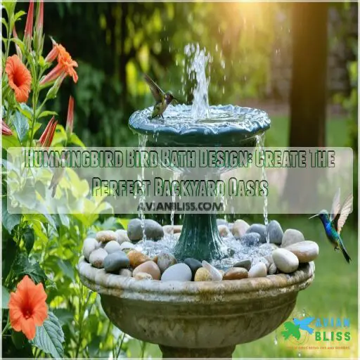 Hummingbird Bird Bath Design: Create The Perfect Backyard Oasis