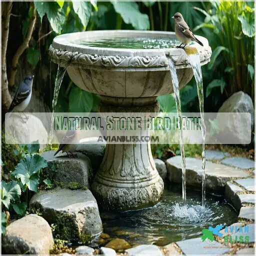 Natural Stone Bird Bath Designs: Elegant Styles for Your Garden
