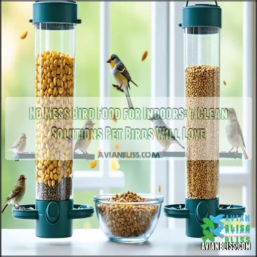 No Mess Bird Food for Indoors: 7 Clean Solutions Pet Birds Will Love