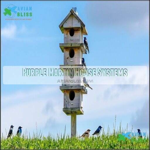 Purple Martin Bird House System: Build, Attract, and Protect Colonies