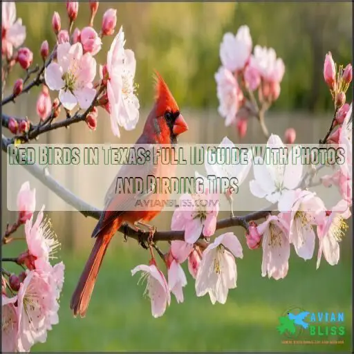 Red Birds in Texas: ID, Habitat & Attract Them to Your Yard