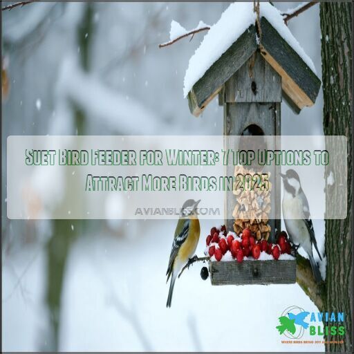 Suet Bird Feeder for Winter: 7 Top Options to Attract More Birds in 2025