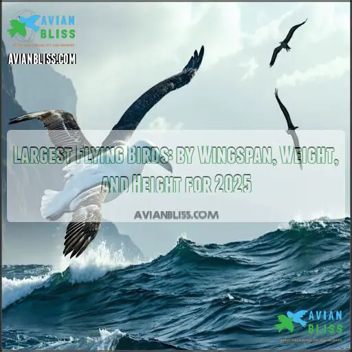 Largest Flying Birds: by Wingspan, Weight, and Height for 2025