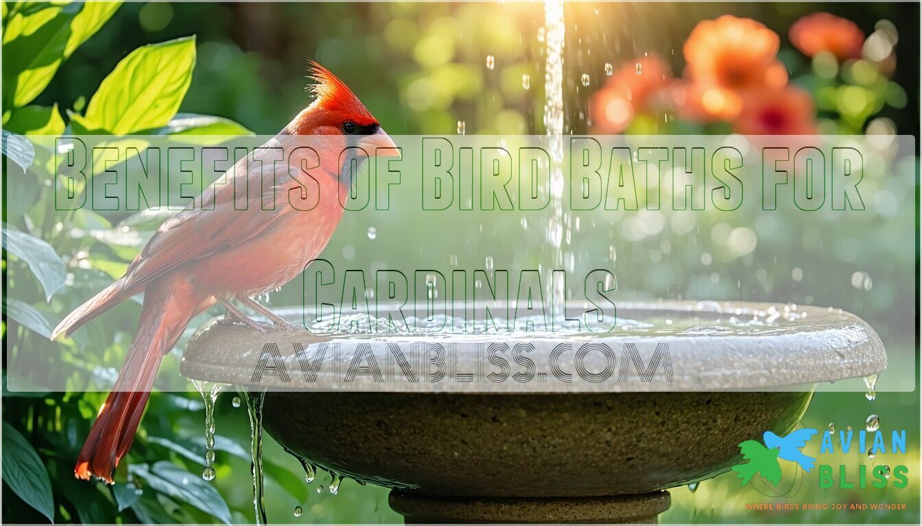 Bird Bath for Cardinals: Tips to Attract and Care for These Stunning Birds