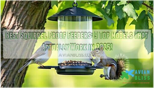 Best Squirrel Proof Feeders: 9 Top Models That Actually Work in 2025!