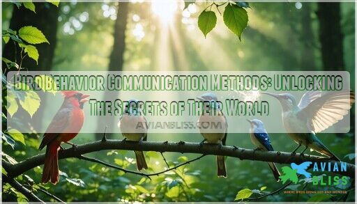 Bird Behavior Communication Methods: Unlocking The Secrets of Their World