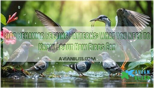 Bird Behavior Feeding Patterns: What You Need to Know About How Birds Eat