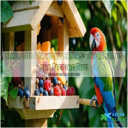 Bird Food for Picky Eaters: Top 14 Foods and Feeding Tips