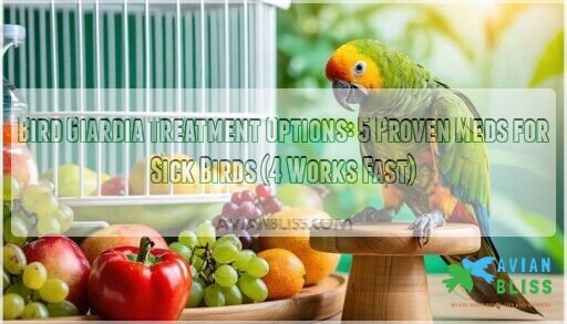 Bird Giardia Treatment Options: 5 Proven Meds for Sick Birds (4 Works Fast)