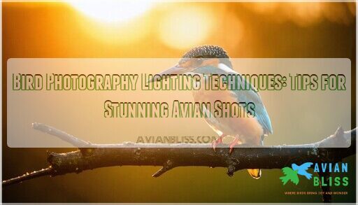 Bird Photography Lighting Techniques: Tips for Stunning Avian Shots