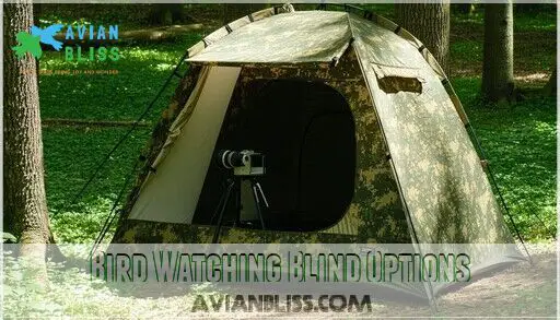 Portable Bird Watching Blind Options: 4 Best Hideaways for Perfect Shots!