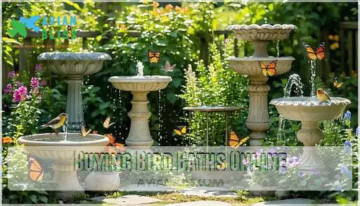 Where to Buy Bird Baths Online: 10 Best Picks for Your Backyard