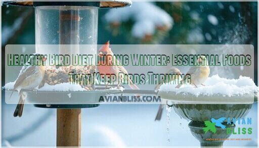 Healthy Bird Diet During Winter: Essential Foods That Keep Birds Thriving