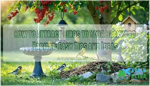 How to Attract Birds to Your Backyard Habitat: Easy Tips and Ideas