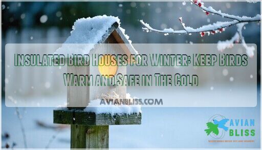 Insulated Bird Houses for Winter: Keep Birds Warm and Safe in The Cold