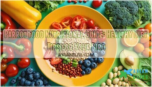 Parrot Food Nutritional Guide: Healthy Diet Tips for Your Bird