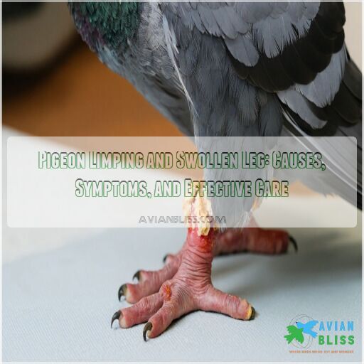 Pigeon Limping and Swollen Leg: Causes, Symptoms, and Effective Care