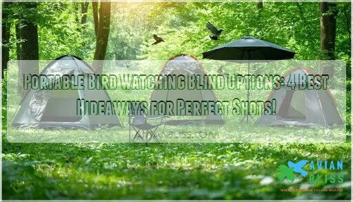 Portable Bird Watching Blind Options: 4 Best Hideaways for Perfect Shots!