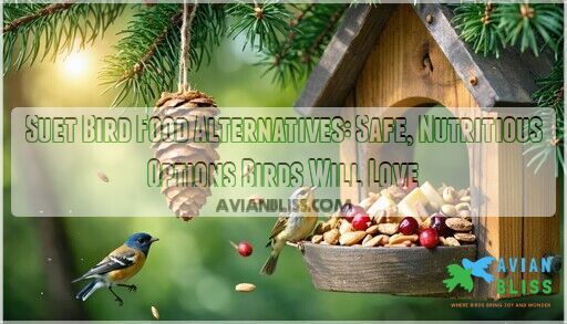 Suet Bird Food Alternatives: Safe, Nutritious Options Birds Will Love