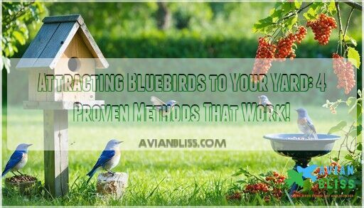 Attracting Bluebirds to Your Yard: 4 Proven Methods That Work!