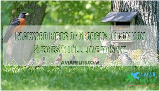 Backyard Birds of Georgia: 10 Common Species You'll Love to Spot