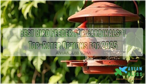 Best Bird Feeder for Cardinals: 7 Top-Rated Options for 2025