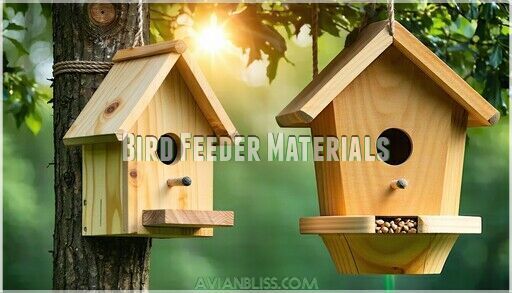Natural Wood Bird House Feeders: 6 Best DIY Cedar & Pine Options
