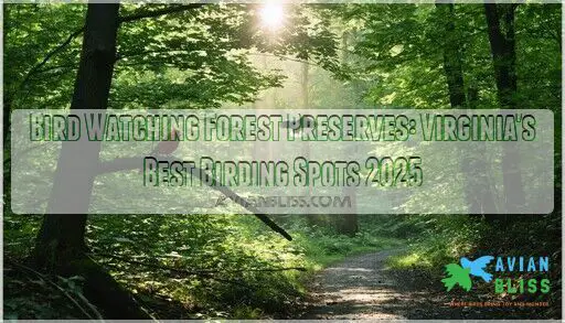Bird Watching Forest Preserves: Virginia's Best Birding Spots 2025