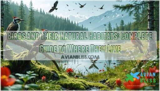 Birds and Their Natural Habitats: Complete Guide to Where They Live