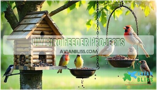 Easy Bird Food Feeder Plans: 15 DIY Projects You Can Build Today