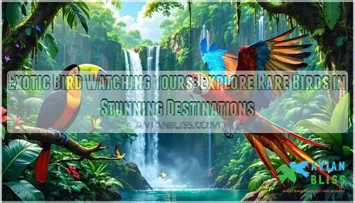 Exotic Bird Watching Tours: Explore Rare Birds in Stunning Destinations