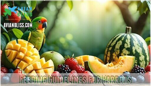 Safe Fruits for Birds Parrots: Complete Guide + Toxic Foods List