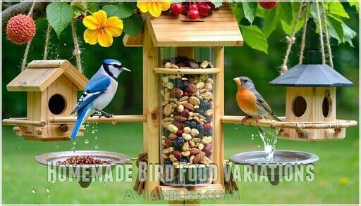 Homemade Bird Feeding Recipes: Easy DIY Food & Feeder Ideas