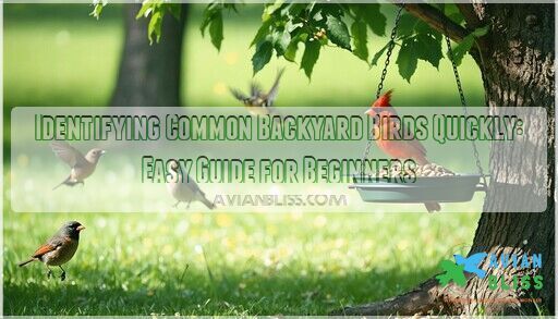 Identifying Common Backyard Birds Quickly: Easy Guide for Beginners