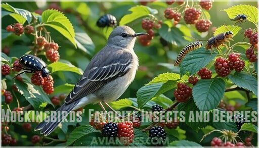 What Do Mockingbirds Eat? Foods They Love & How to Attract Them