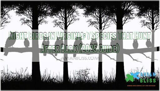 Night Birds in Virginia: 7 Species That Hunt After Dark (2025 Guide)