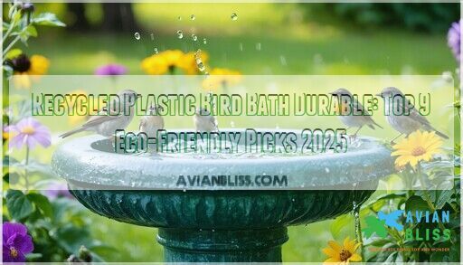 Recycled Plastic Bird Bath Durable: Top 9 Eco-Friendly Picks 2025